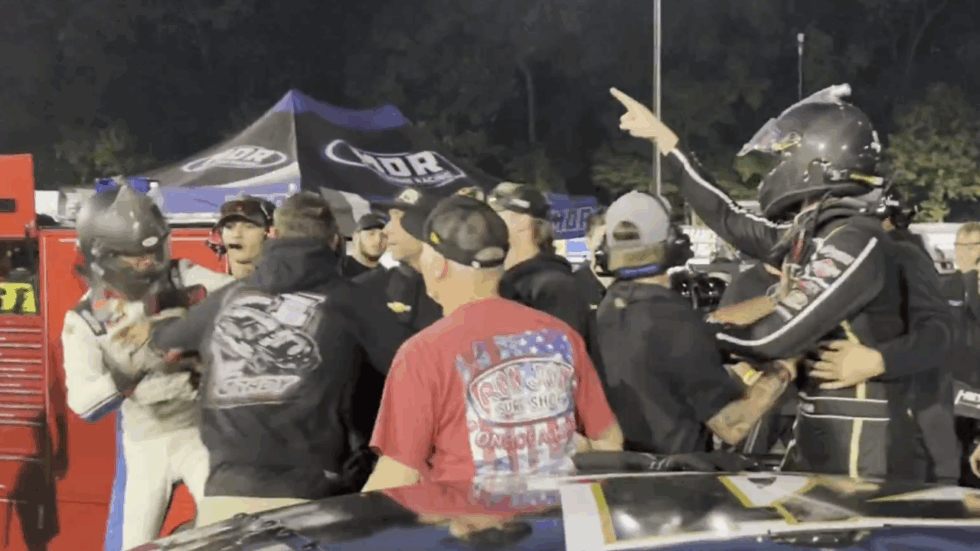 Conner Jones Scuffles With Parker Eatmon Following CARS Tour Race at ...